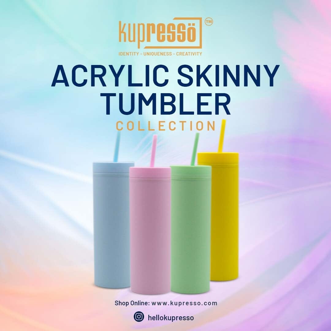 Acrylic Tumblers: Versatile and Durable Drinkware for Every Need – Kupresso