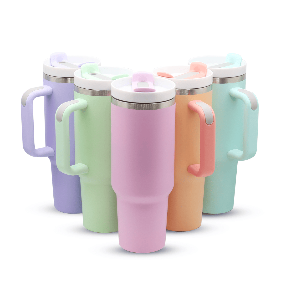 40 oz Sublimation (Matte) Tumbler with Handle – Kupresso